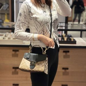 Coach | Bags | Coach Pepper Satchel In Signature Canvas | Poshmark